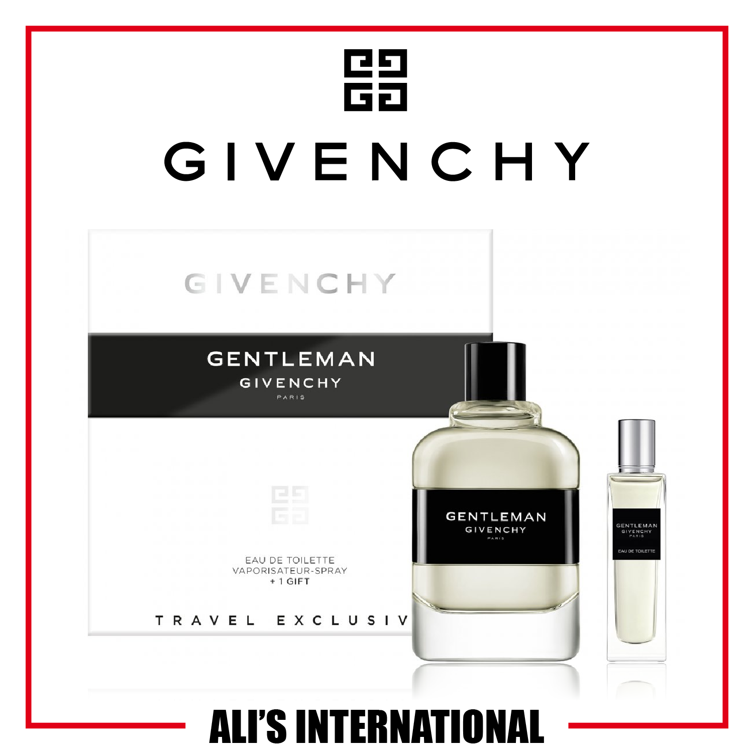 Gentleman by Givenchy - 2 Pc. Travel Set